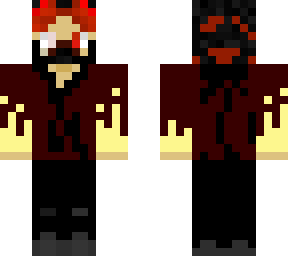 fixed demon slayer custom villager guard | Minecraft Skin