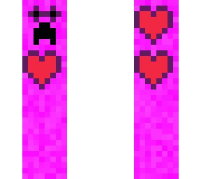 hart creeper for girls | Minecraft Skin