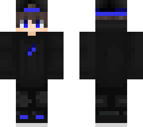 Manhal REMADE BLUE | Minecraft Skin