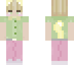 Blonde Cat Boy UwU | Minecraft Skin