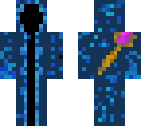 Blue mage | Minecraft Skin