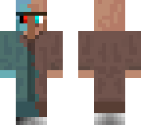 Corrupted villager | Minecraft Skin