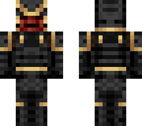 dark samurai | Minecraft Skins
