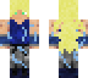 DBZ JOHNNY SSJ3 | Minecraft Skin