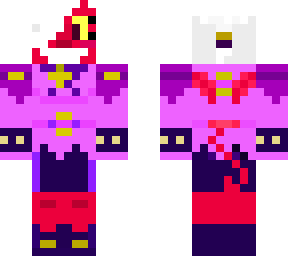 demon collete | Minecraft Skin