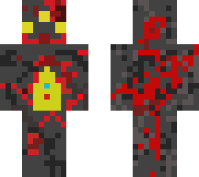 Redstone Abomination (MInecraft Dungeons) | Minecraft Skin