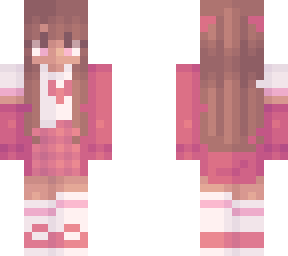 rose girl black red | Minecraft Skins