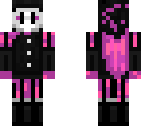 Updated clownpierce girl | Minecraft Skin