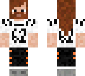 Cincinnati Bengals New Stripes Away Uniform | Minecraft Skin