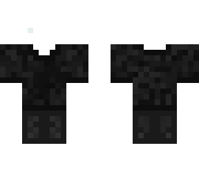 Black shirt template | Minecraft Skin
