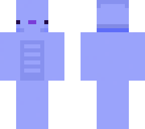 Blue Axolotl | Minecraft Skin