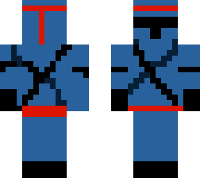 Blue hero | Minecraft Skin