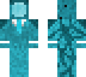 Cyan suit | Minecraft Skin