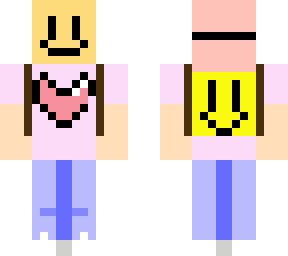 Happy face | Minecraft Skin