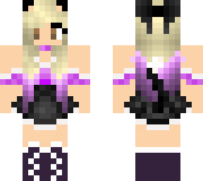 Lyna con falda | Minecraft Skin