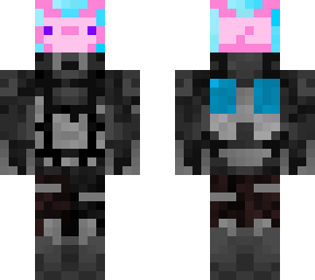 megamind minion axolotl | Minecraft Skin