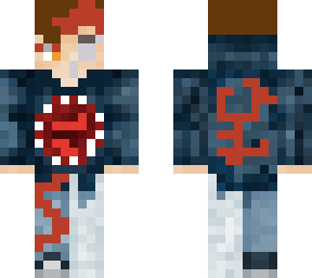 Pyro Squid (POWER UP) | Minecraft Skin