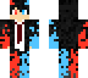 Demon Lord Demon King Red And Blue Red Blue Demon Fire Ice Demon King ...