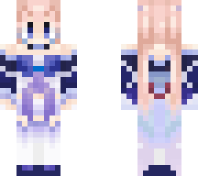 Sangonomiya Kokomi||Genshin Impact | Minecraft Skin