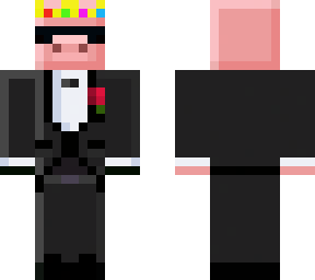 The Crowned Pig | Minecraft Skin