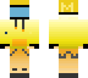 Yellow racer | Minecraft Skin