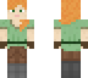 Giant Alex Minecraft Skins