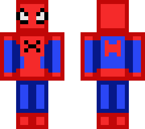 8-bit Spider-man | Minecraft Skin