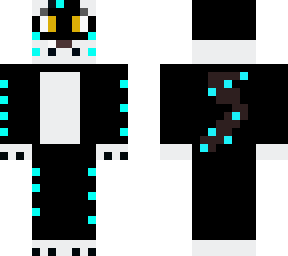 blue tiger | Minecraft Skin