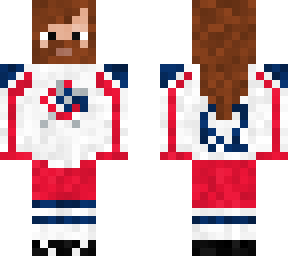 Columbus Blue Jackets 2007- Present Away Uniform. | Minecraft Skin