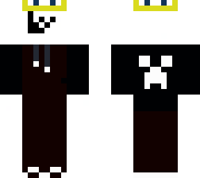 Leow0ok with crown | Minecraft Skin