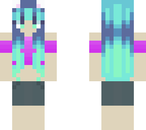 My cute skin w mouse ears | Minecraft Skin