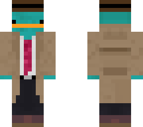 Perry The Platypus Skin | Minecraft Skin