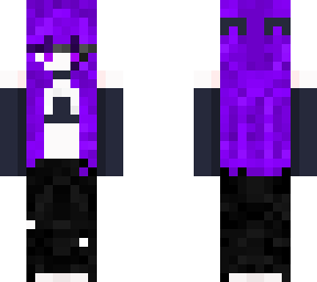 purple elf ig | Minecraft Skin