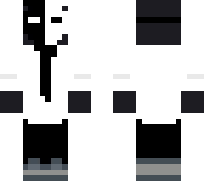 The Black and White Suit | Minecraft Skin