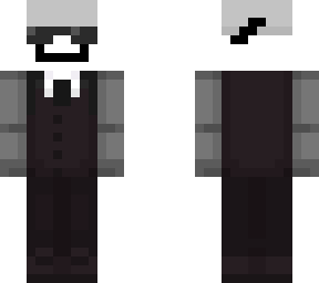 Tin Pot Man with Suit | Minecraft Skin