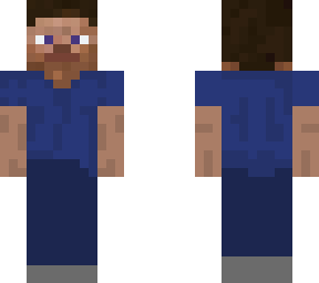 Blue Steve | Minecraft Skin