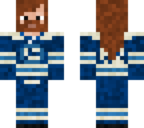 Columbus Blue Jackets 2010-Present Alternate Uniform | Minecraft Skin