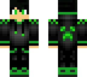 Green gamer boy | Minecraft Skin