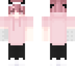 pink hoodie | Minecraft Skin