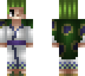 Roronoa Zoro Haori | Minecraft Skin