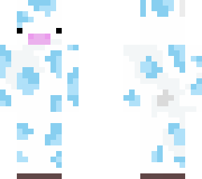 Baby Blue Cow | Minecraft Skin