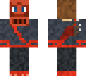 Hunter vesteria avatar with mogloko mask | Minecraft Skin