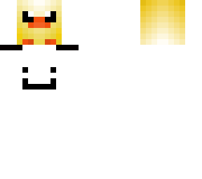 white paper X A cute bird | Minecraft Skin