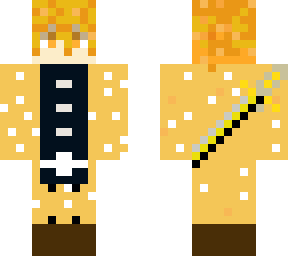 Zenitsu Minecraft Skins