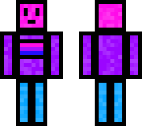 Bi flag | Minecraft Skin