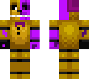 Darknees NightMare FredBear | Minecraft Skin