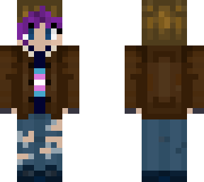 elf with jacket :] | Minecraft Skin