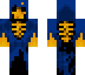 blue reaper | Minecraft Skins