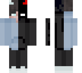 half demon half angle | Minecraft Skin
