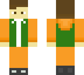 Orange Jacket Minecraft Skins